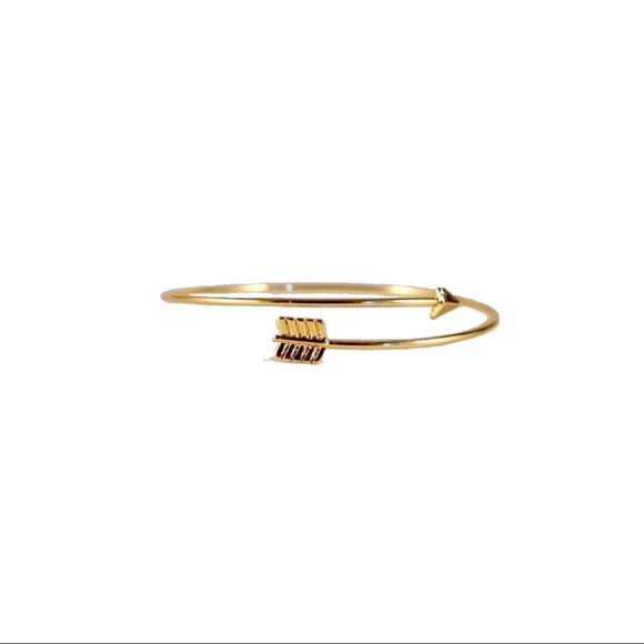 Jewelry | Gold Arrow Bracelet Bangle For Women Of Girls | Poshmark